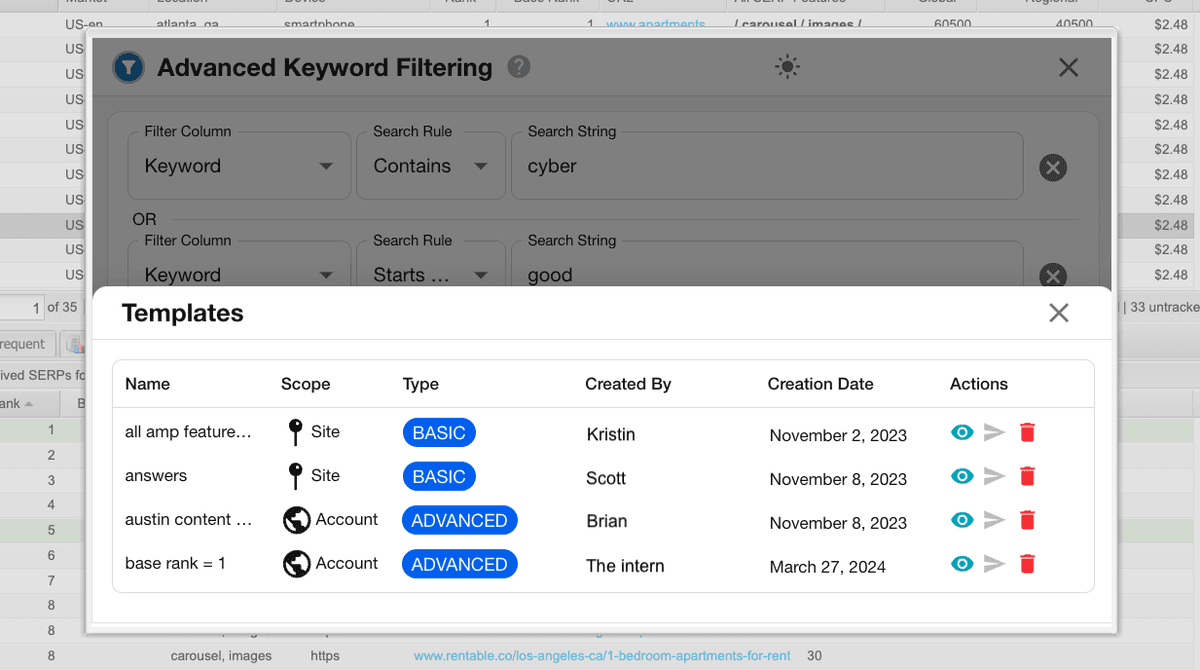 STAT Search Analytics | Custom segmentation STAT Search Analytics | Custom segmentation